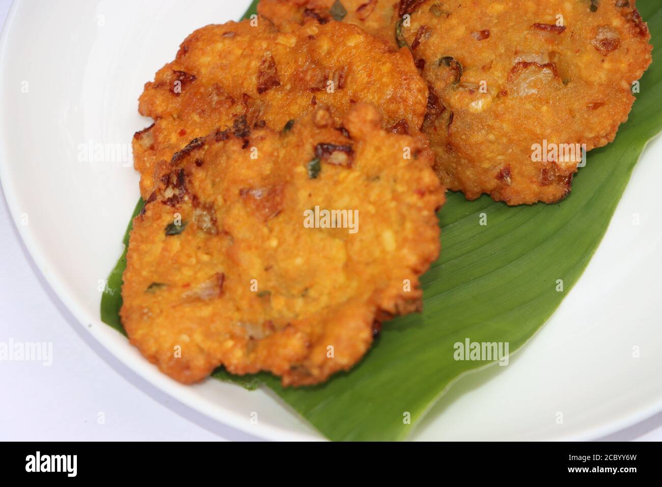 Dal vada or Dal Pakoda or Parippu Vada or Paruppu Vadai , deep fried ...
