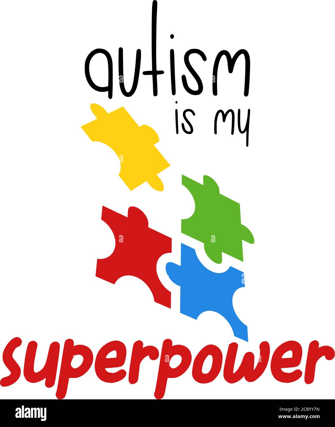 Autism Background Stock Vector Images - Alamy