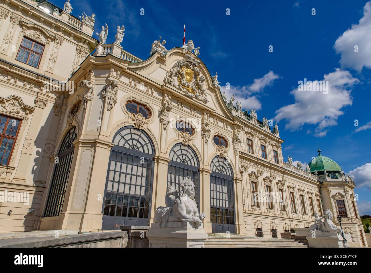 Belvedere palace museum vienna austria hi-res stock photography and ...