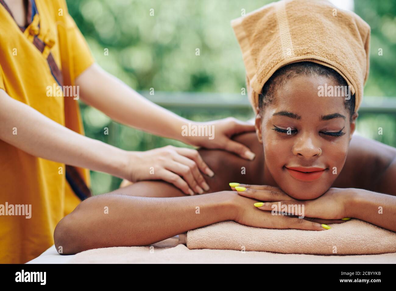 Relief Emotion High Resolution Stock Photography and Images - Alamy