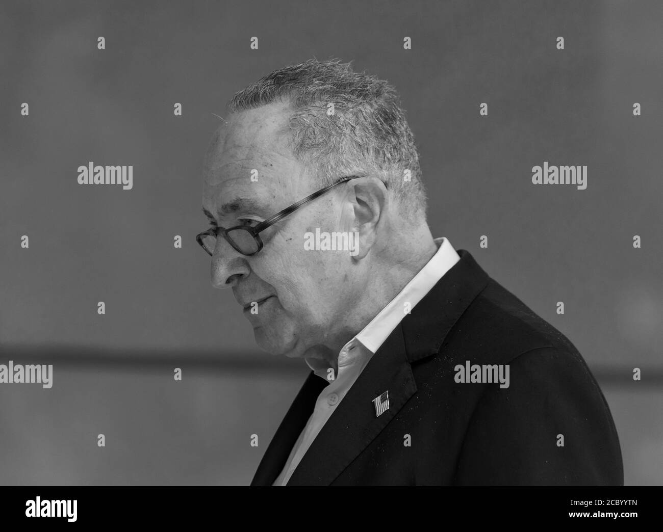 Senator chuck schumer Black and White Stock Photos & Images - Alamy