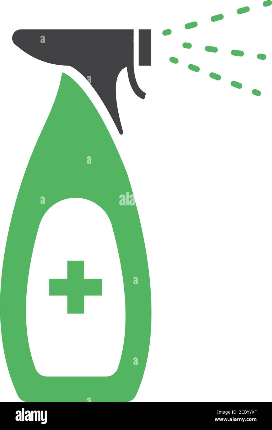 Disinfectant icon hi-res stock photography and images - Alamy