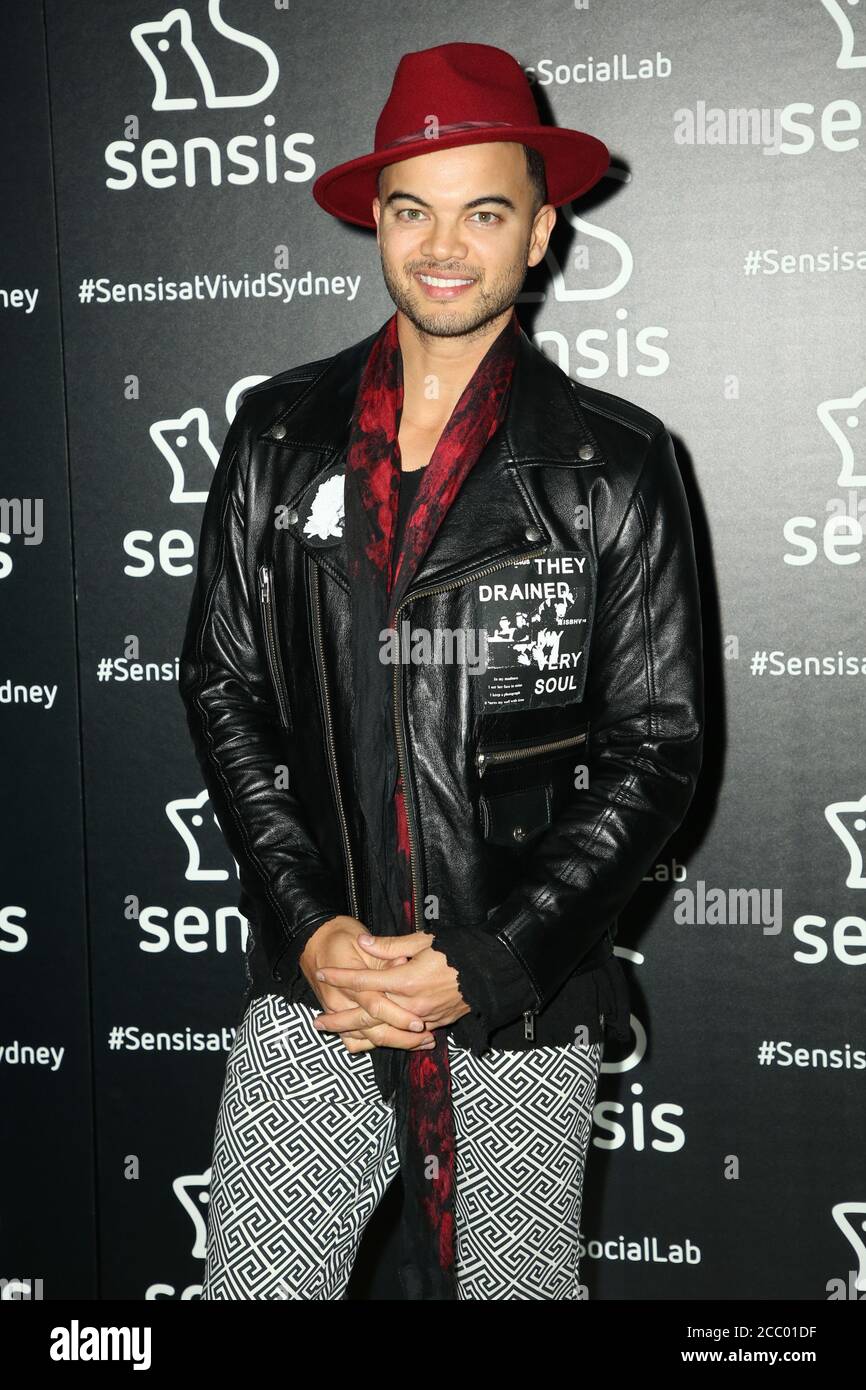 Guy Sebastian at the Sensis x Vivid Sydney CEO Club event at the Museum ...