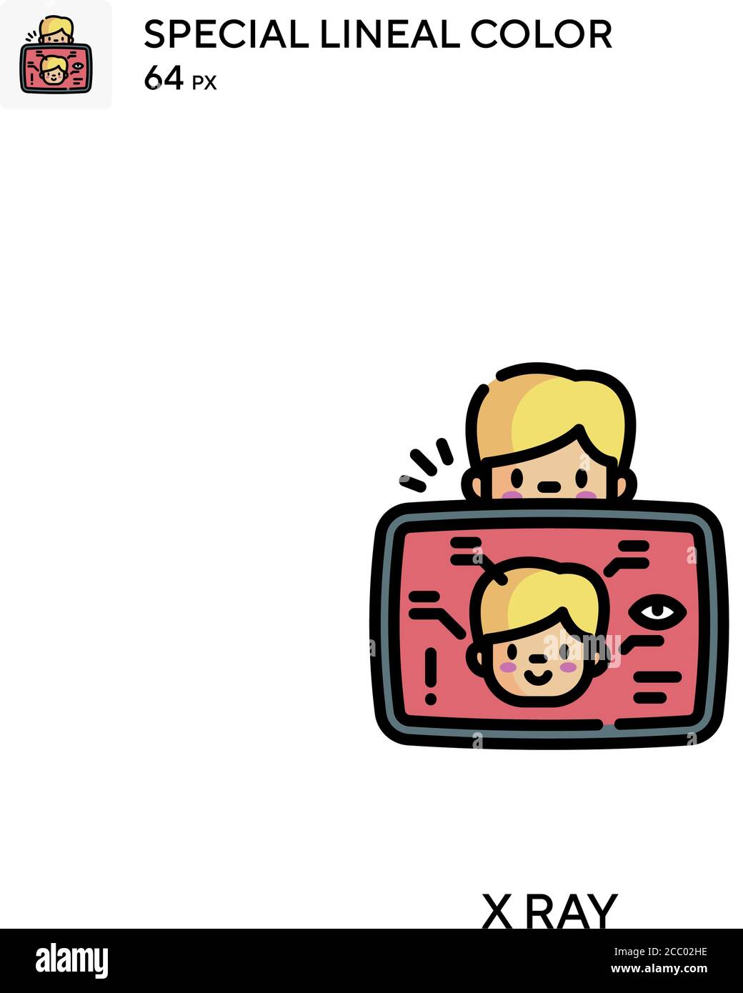 X ray Special lineal color vector icon. X ray icons for your business ...