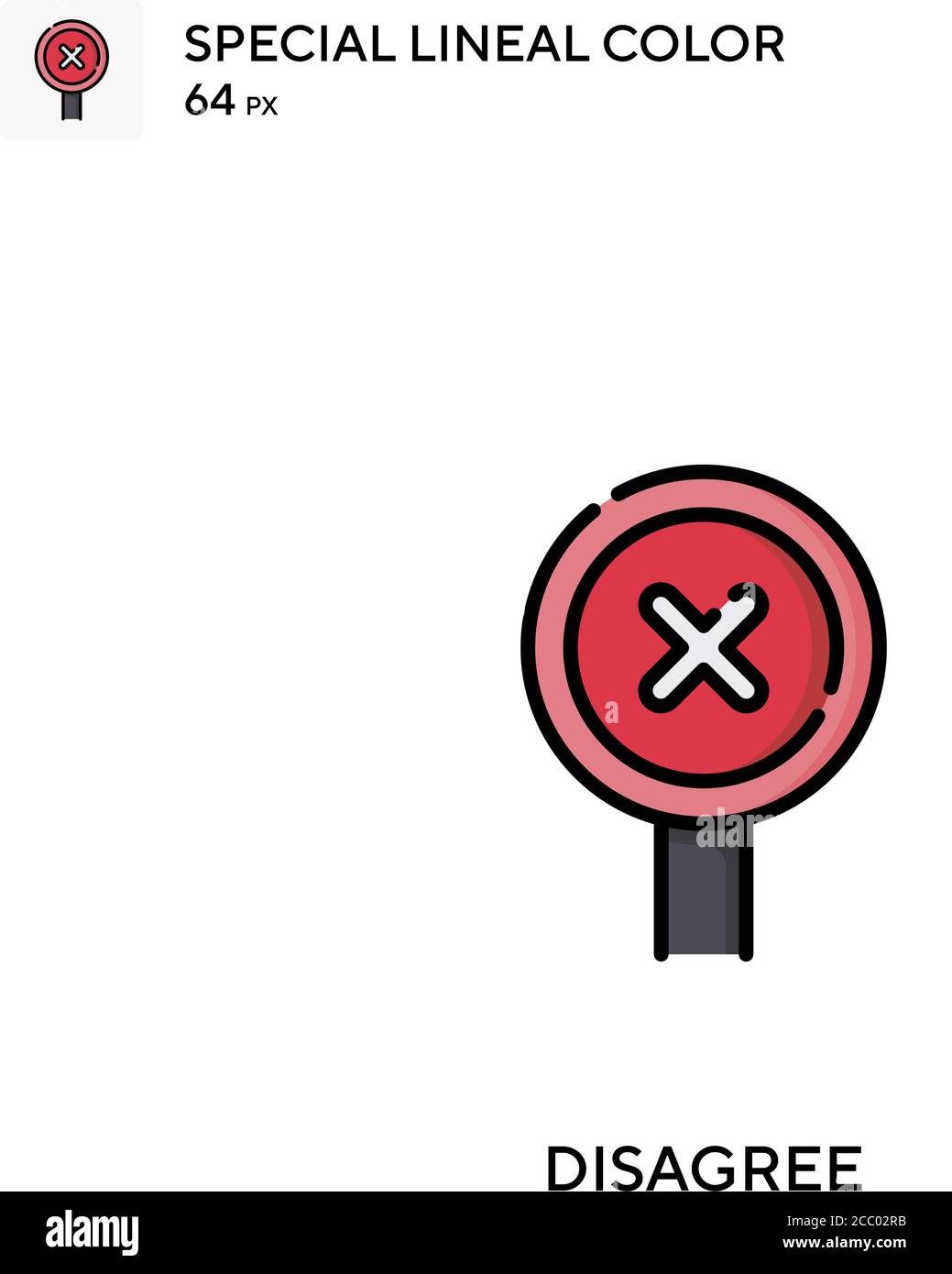 Cartoon woman character emotions icons hi-res stock photography and ...