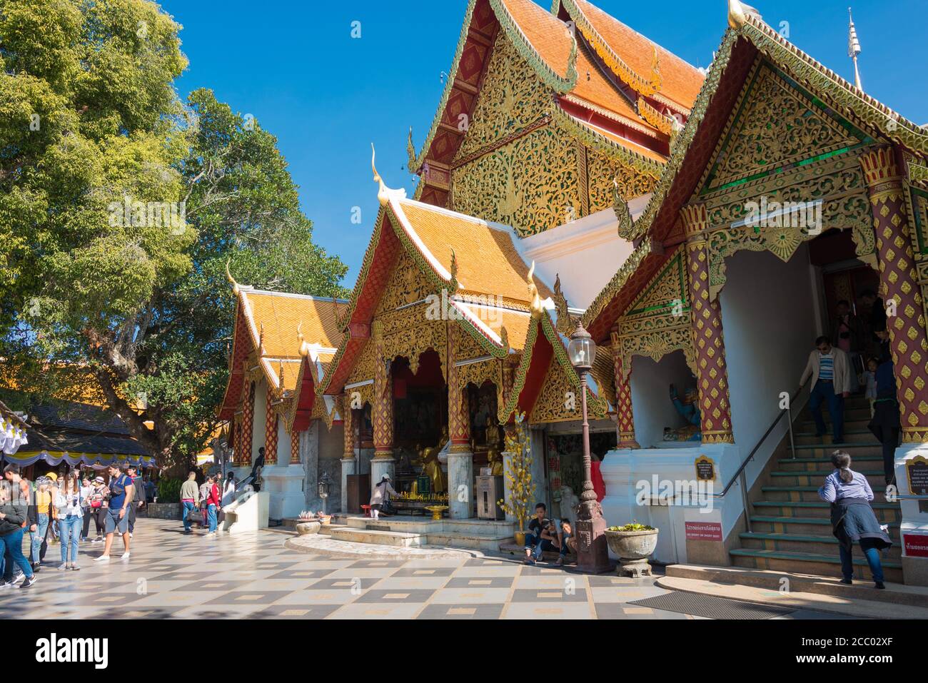 Chiang Mai, Thailand - Wat Phrathat Doi Suthep in Chiang Mai, Thailand ...