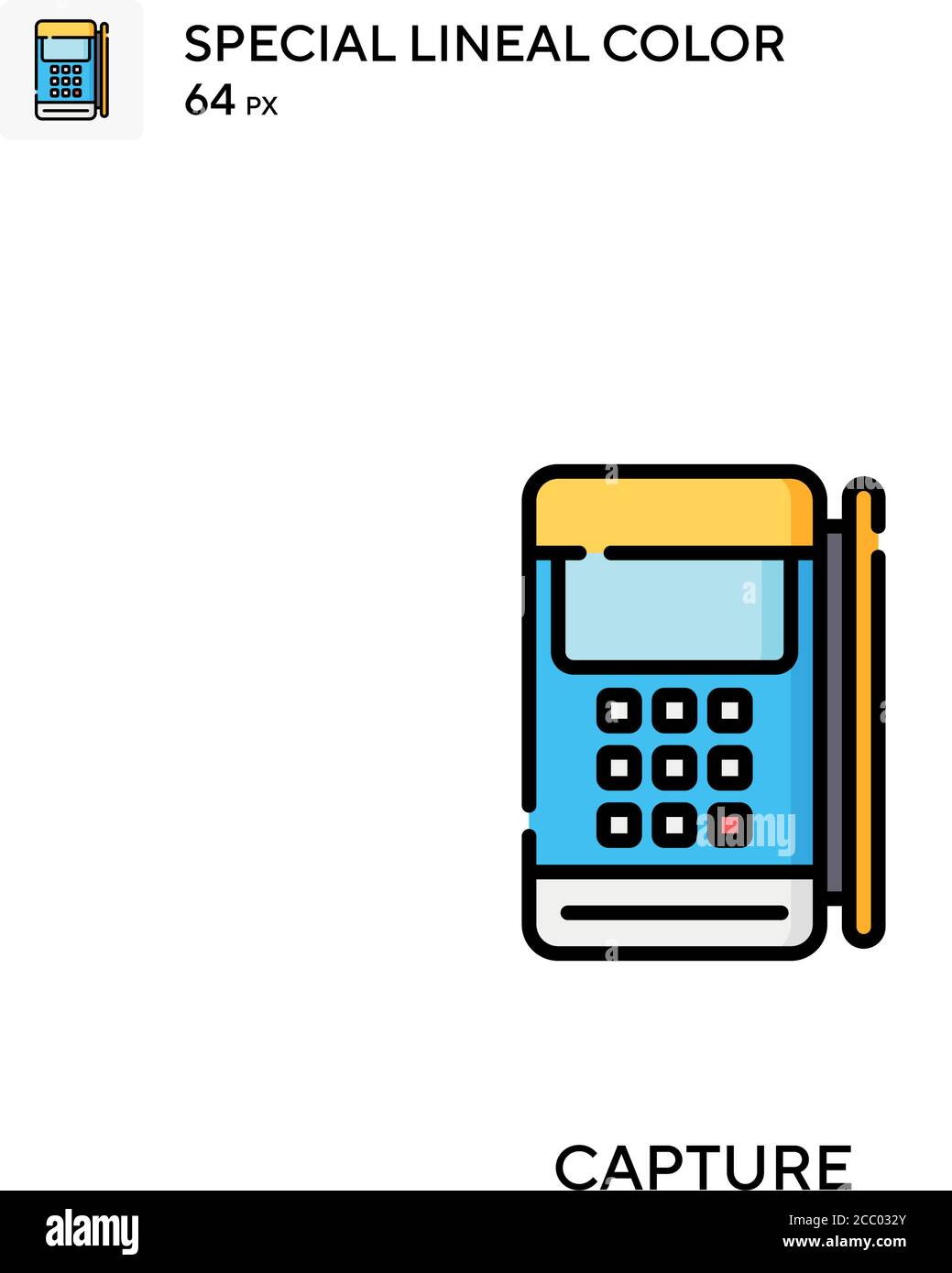 Capture Special lineal color vector icon. Capture icons for your ...