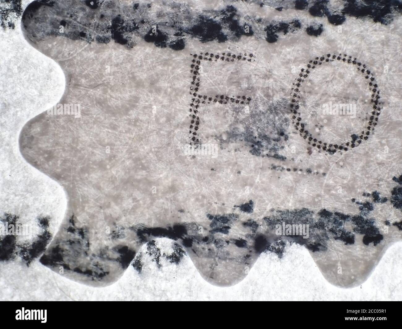 Microscopic view of paper hi-res stock photography and images - Alamy