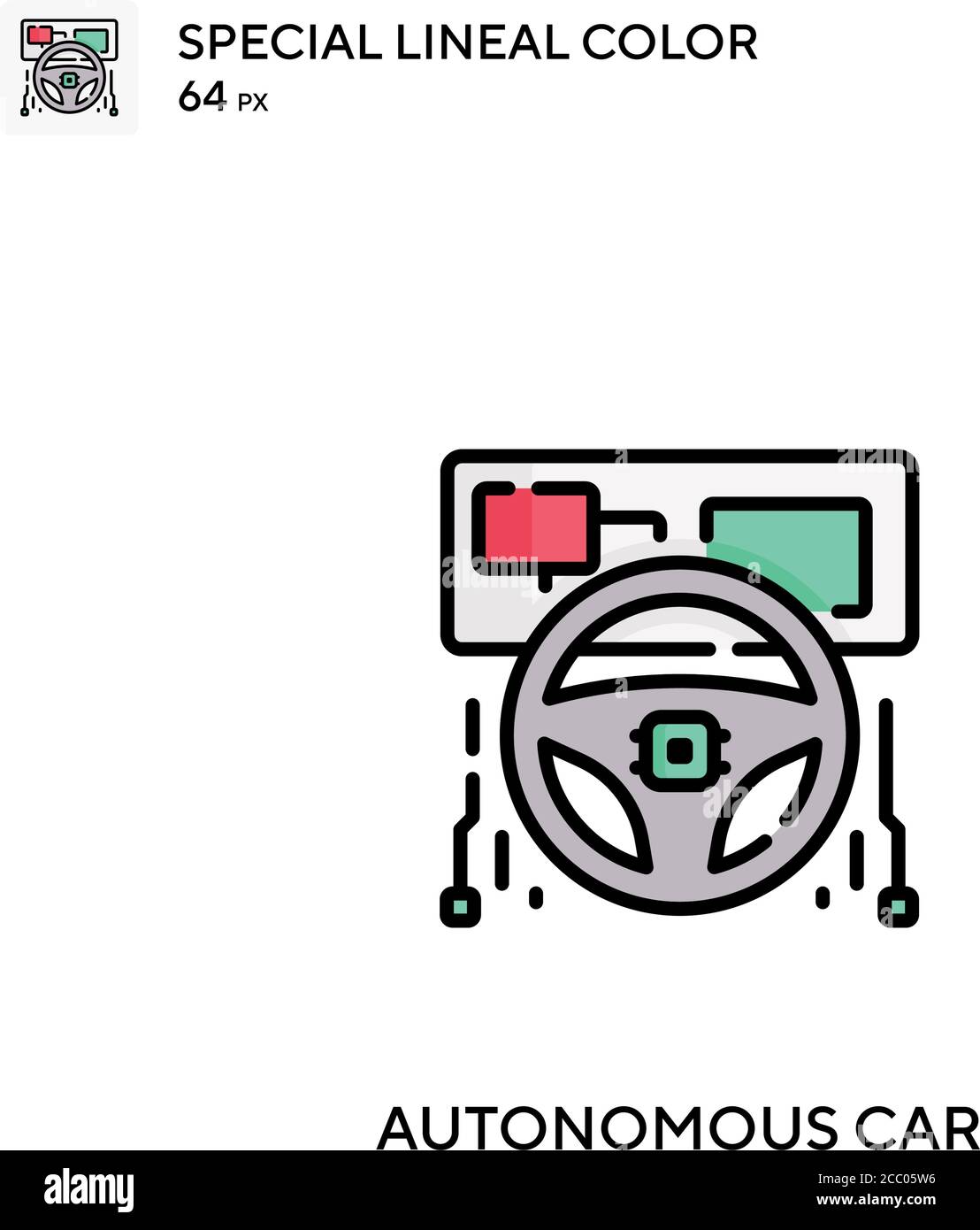 Self driving transport dashboard Stock Vector Images - Alamy