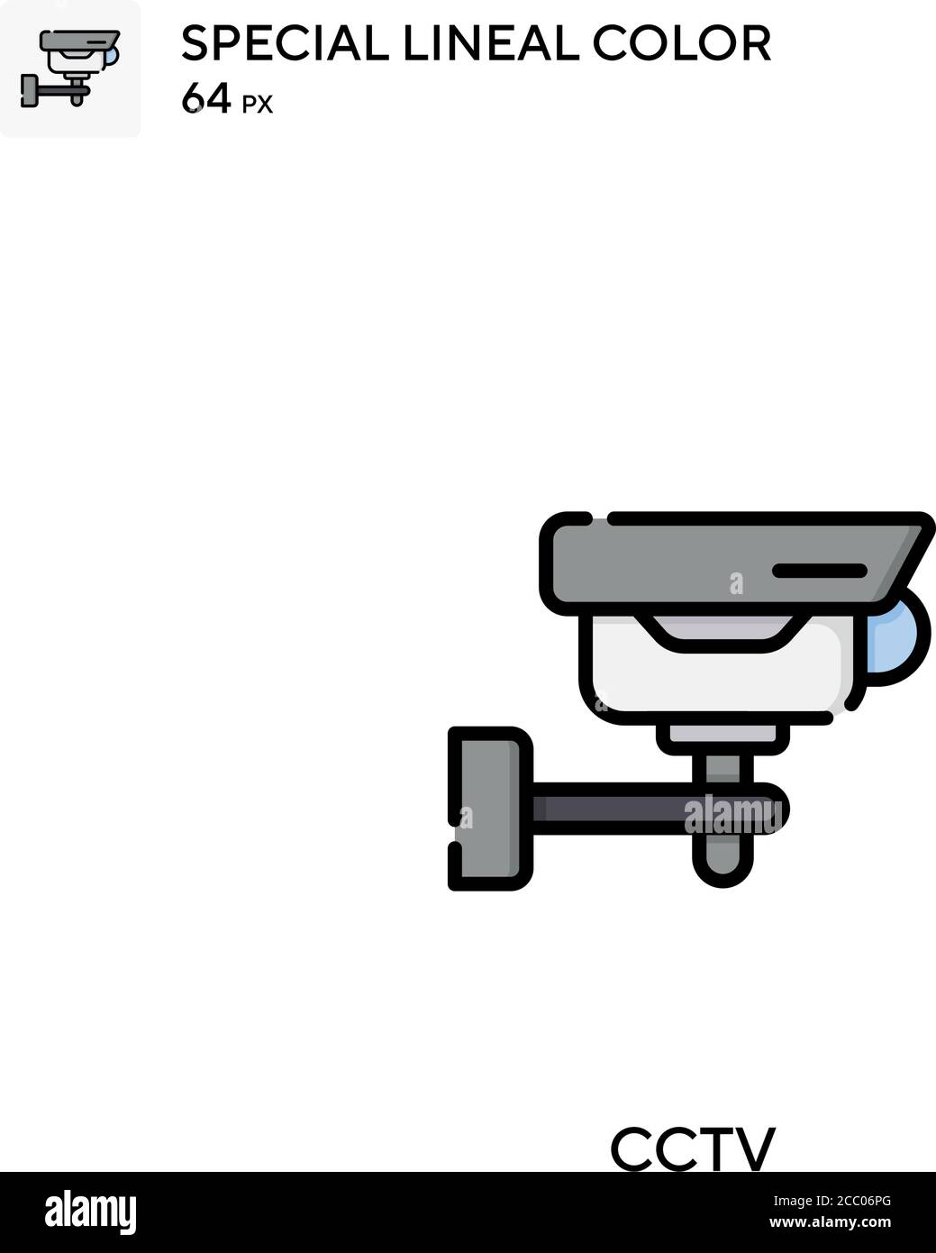 Cctv Special lineal color vector icon. Cctv icons for your business ...