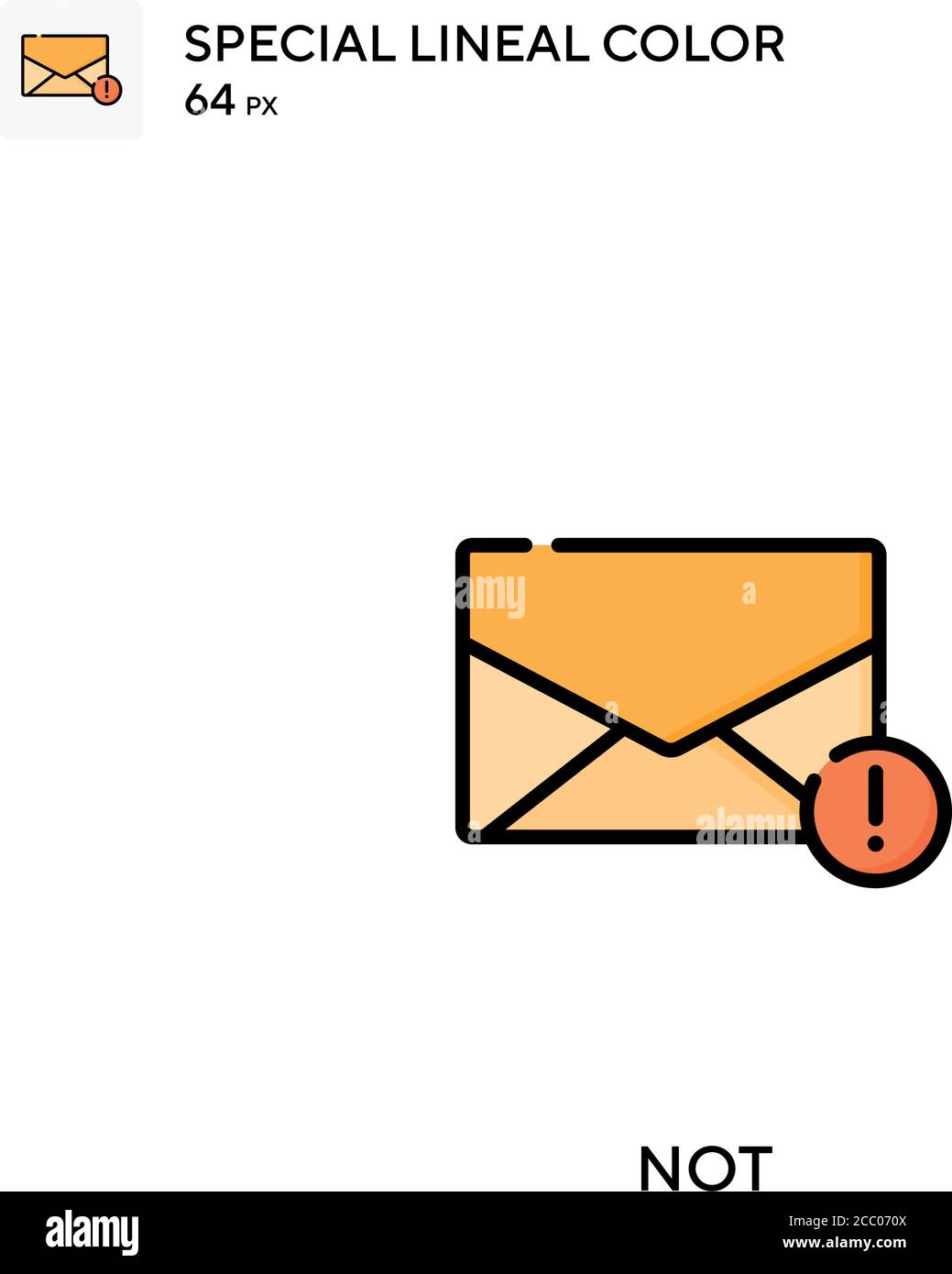 Not Special lineal color vector icon. Not icons for your business ...
