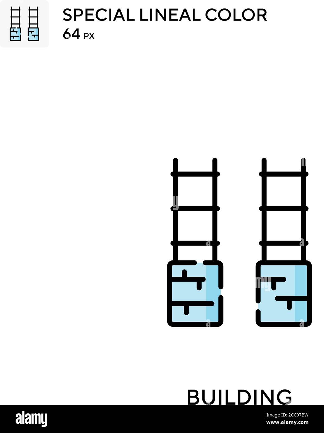 Building Special lineal color vector icon. Building icons for your ...