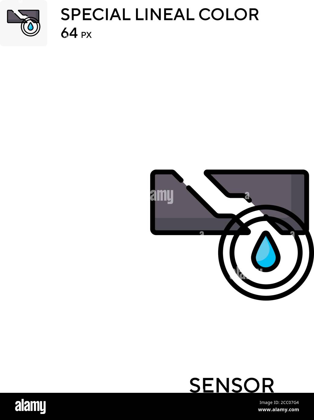 Sensor Special lineal color vector icon. Sensor icons for your business ...