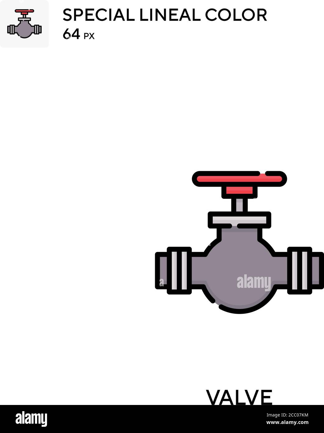 Valve Special lineal color vector icon. Valve icons for your business ...