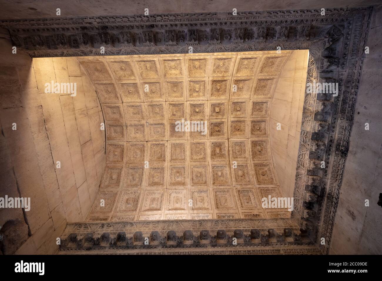 Temple of Jupiter in centre of Split Stock Photo - Alamy