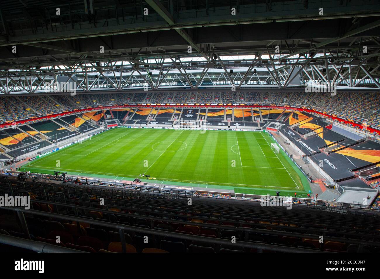 Dusseldorf, Germany - 16 August 2020: Photo of Esprit Arena sports ...