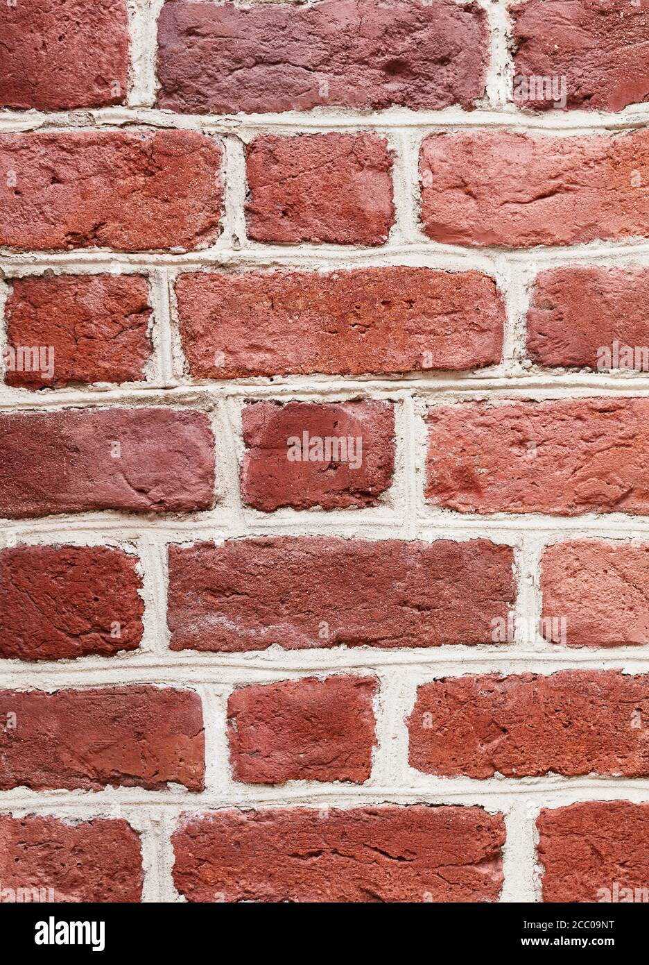 Background of old brick wall. Front view Stock Photo - Alamy
