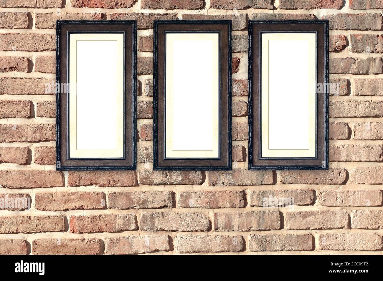 Blank Brick Wall Template
