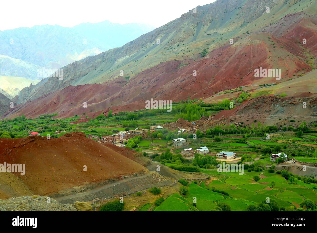 Landscape nature huge beautiful hills of kargil. Kargil in India is ...