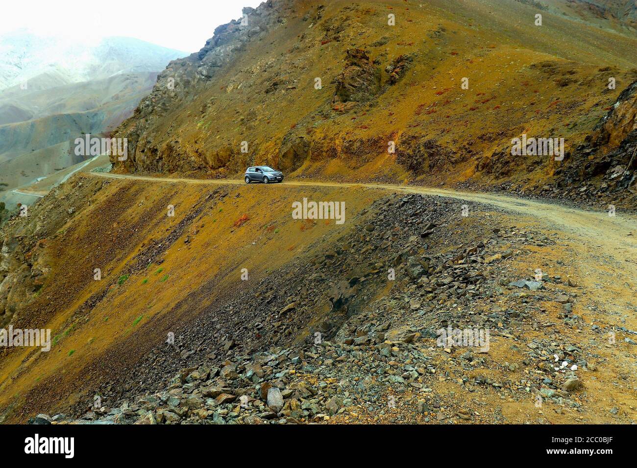 Landscape nature huge beautiful hills of kargil. Kargil in India is ...
