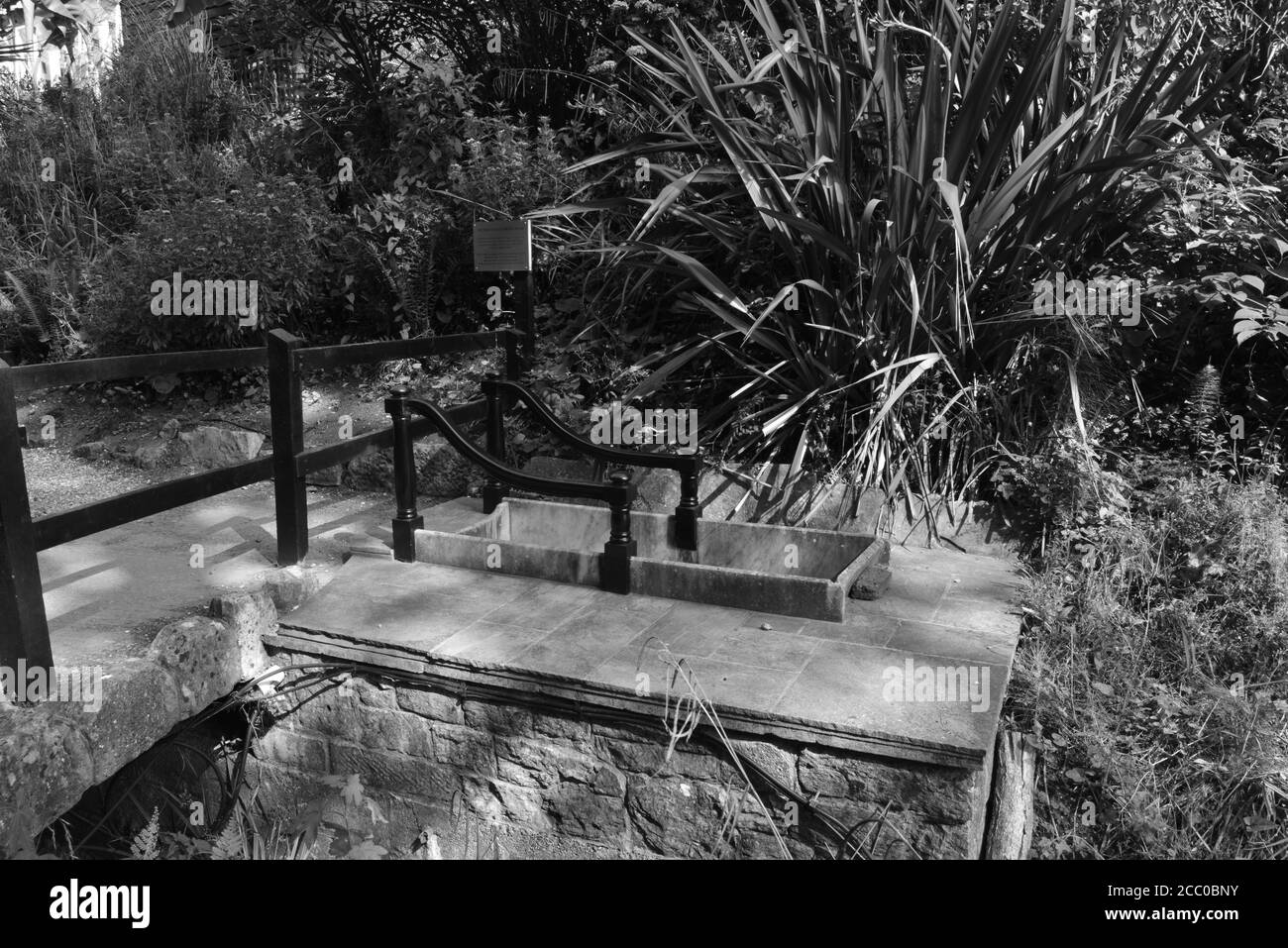 Victorian Brine bath on the Isle of Wight Stock Photo - Alamy