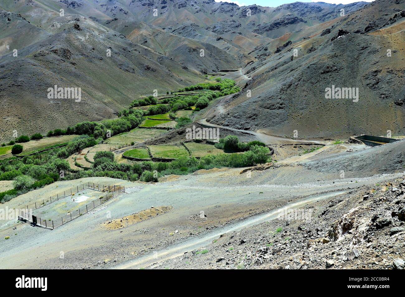 Landscape nature huge beautiful hills of kargil. Kargil in India is ...