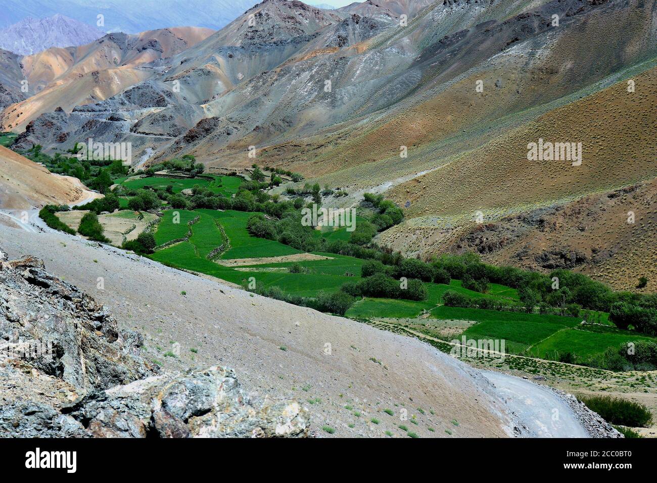 Landscape nature huge beautiful hills of kargil. Kargil in India is ...