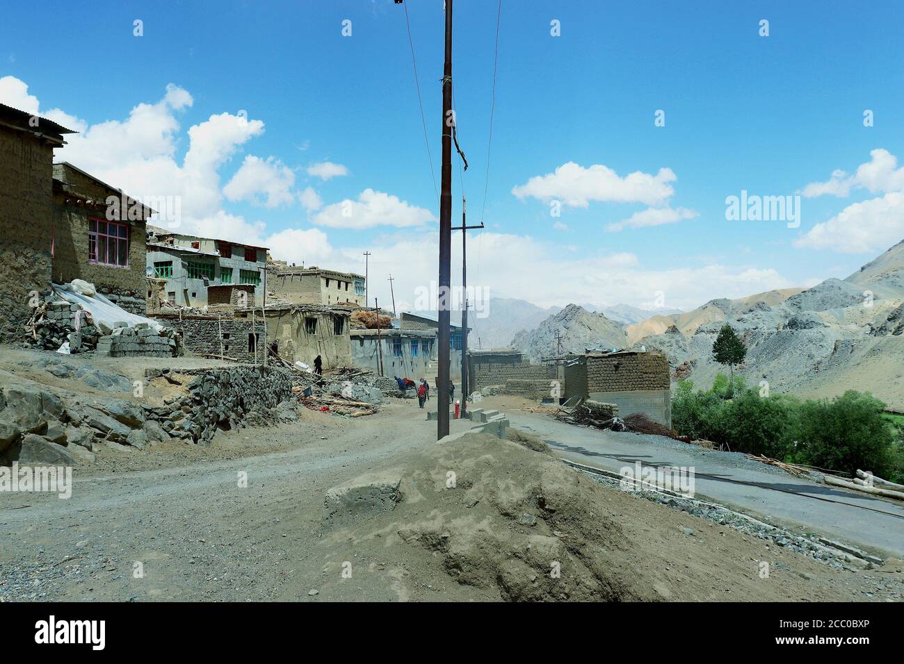 Landscape nature huge beautiful hills of kargil. Kargil in India is ...