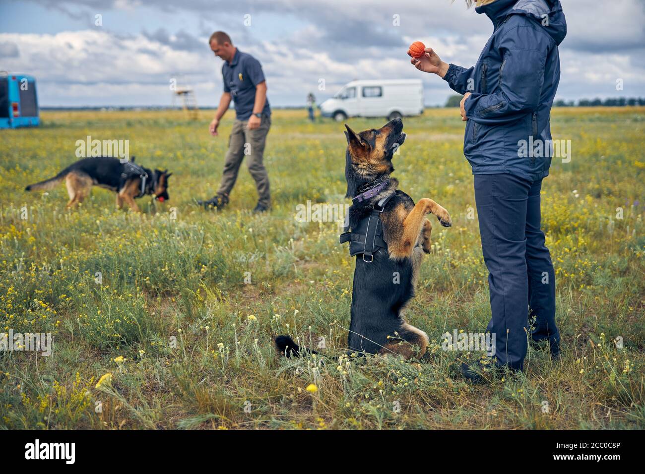 Female border patrol officers hi-res stock photography and images - Alamy