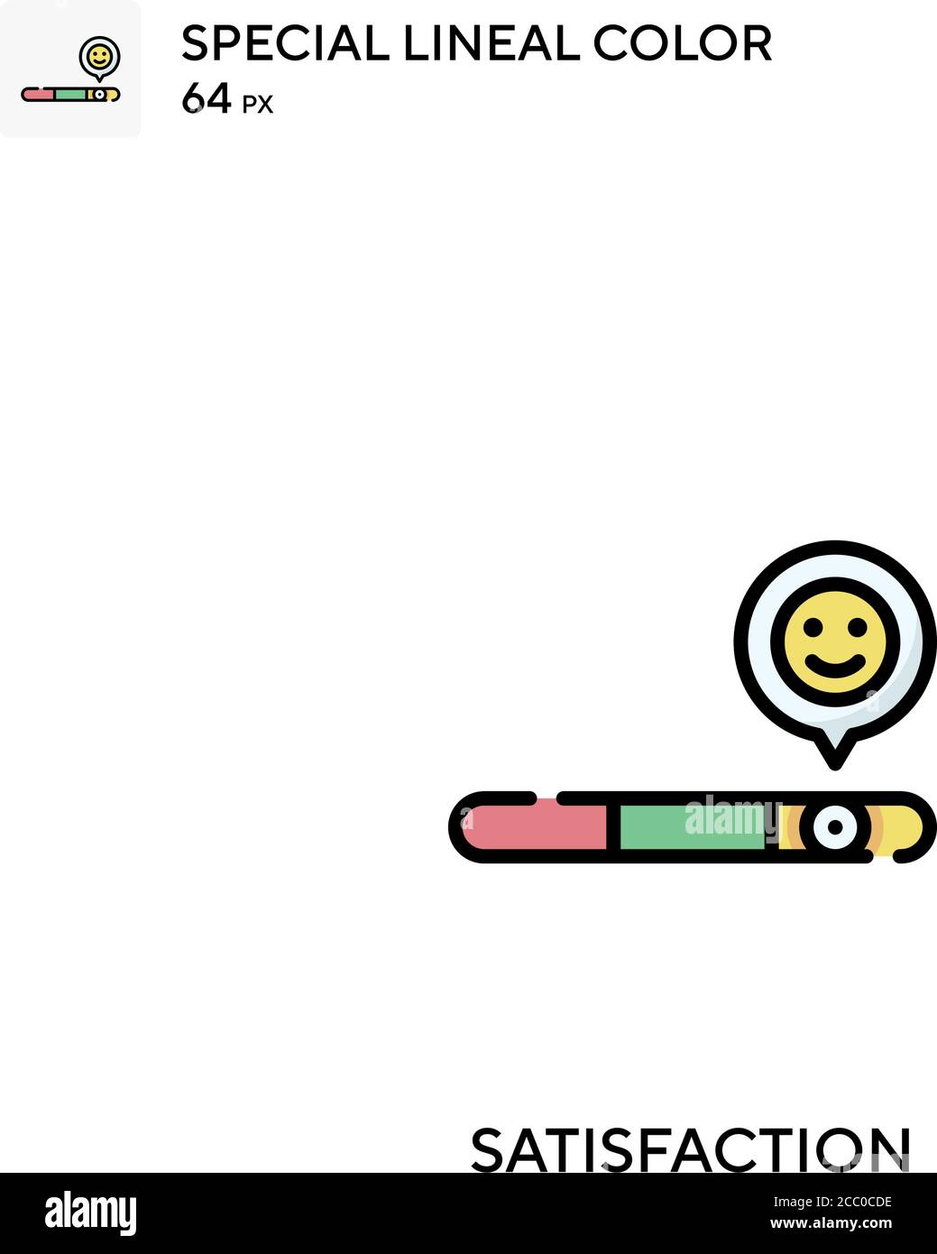 Satisfaction Special lineal color vector icon. Satisfaction icons for ...