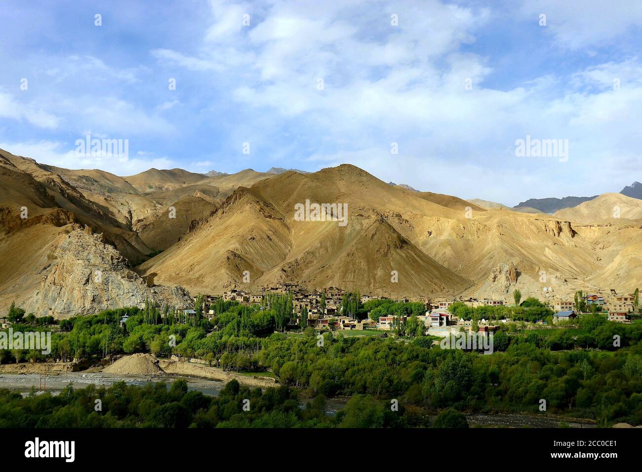 Landscape nature huge beautiful hills of kargil. Kargil in India is ...