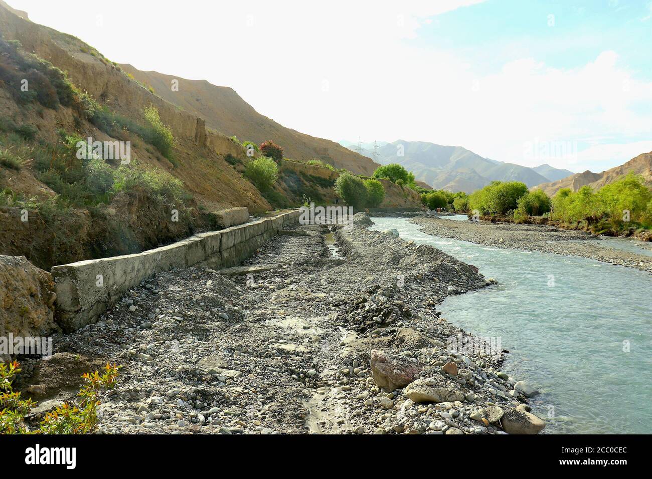 Landscape nature huge beautiful hills of kargil. Kargil in India is ...