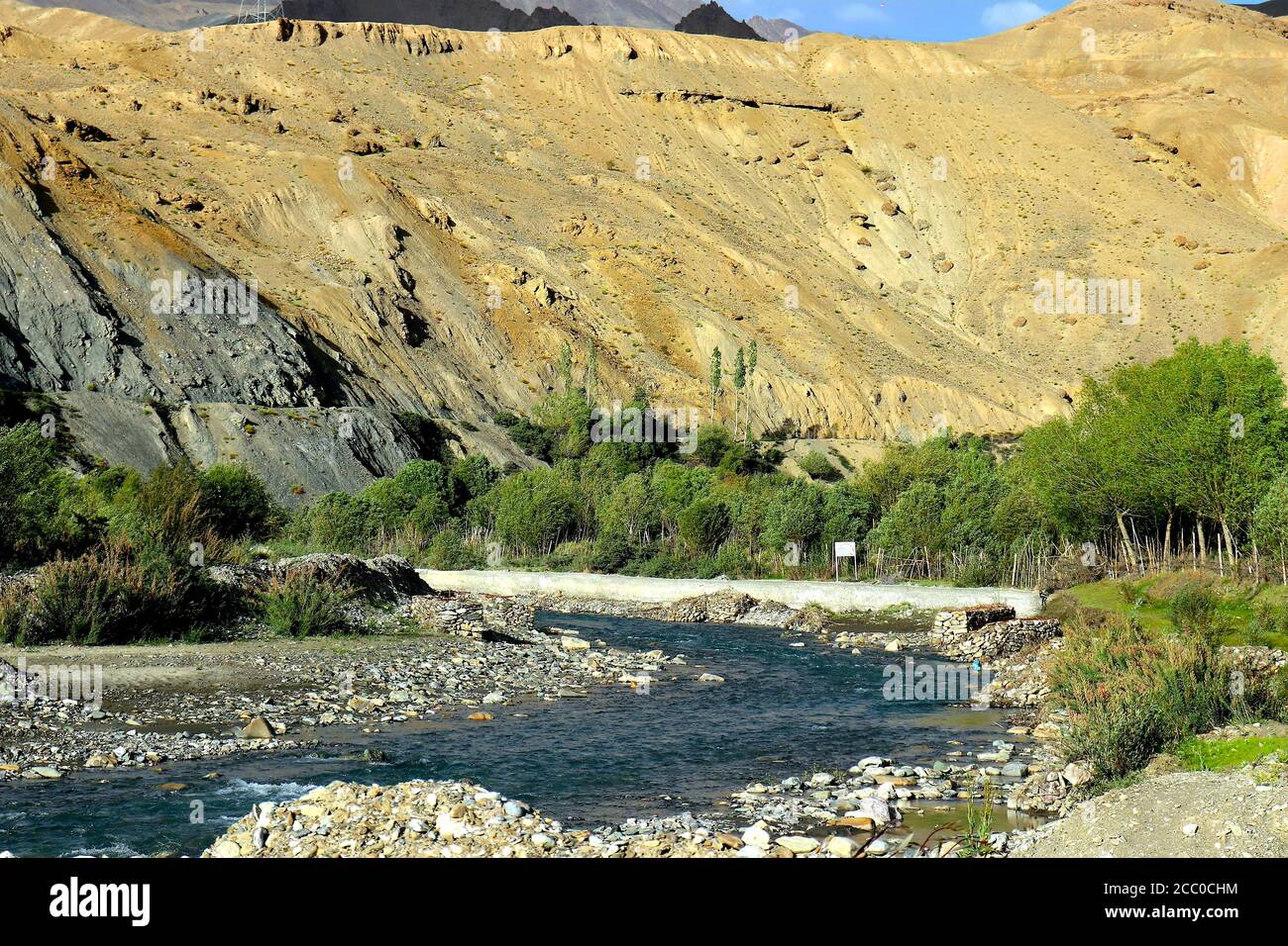Landscape nature huge beautiful hills of kargil. Kargil in India is ...
