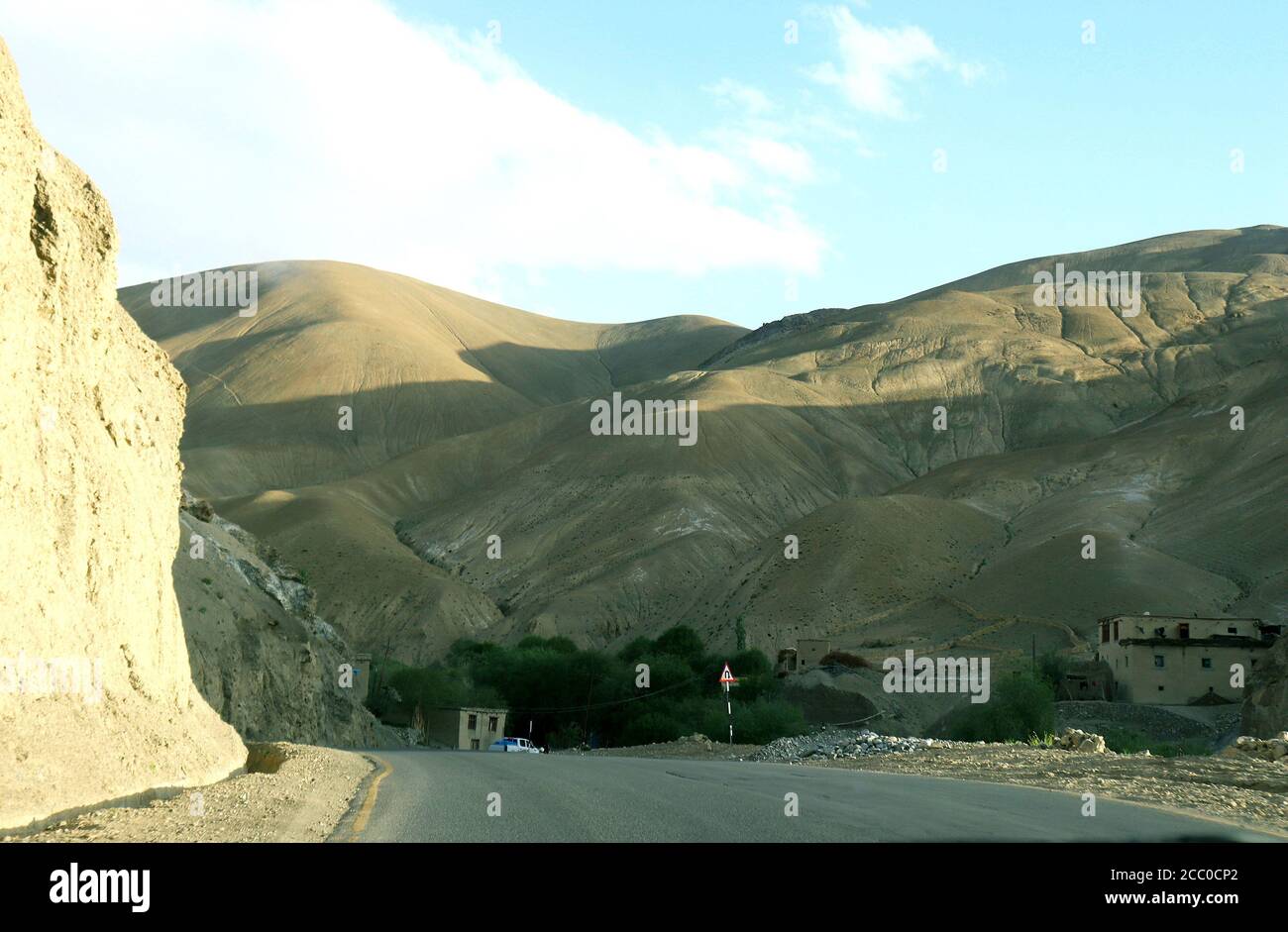 Landscape nature huge beautiful hills of kargil. Kargil in India is ...
