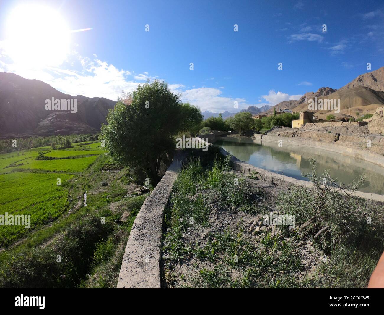 Landscape nature huge beautiful hills of kargil. Kargil in India is ...