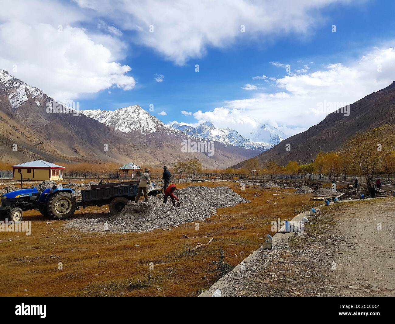 Landscape nature huge beautiful hills of kargil. Kargil in India is ...