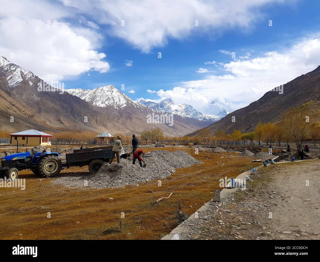 Landscape nature huge beautiful hills of kargil. Kargil in India is ...