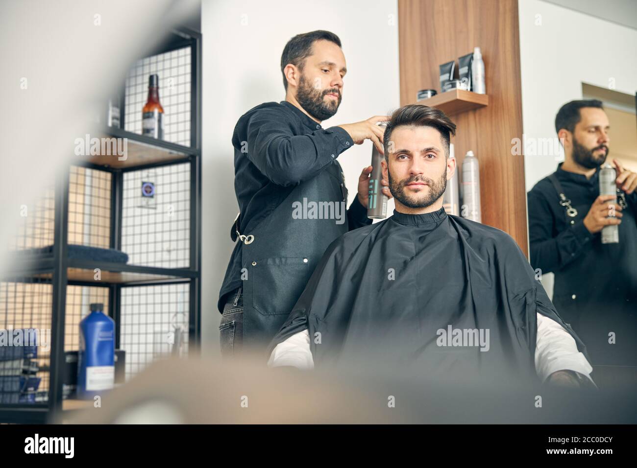 Males have straight hi-res stock photography and images - Alamy