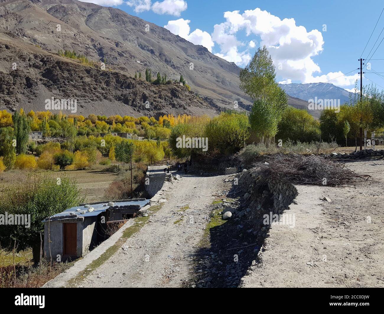 Landscape nature huge beautiful hills of kargil. Kargil in India is ...