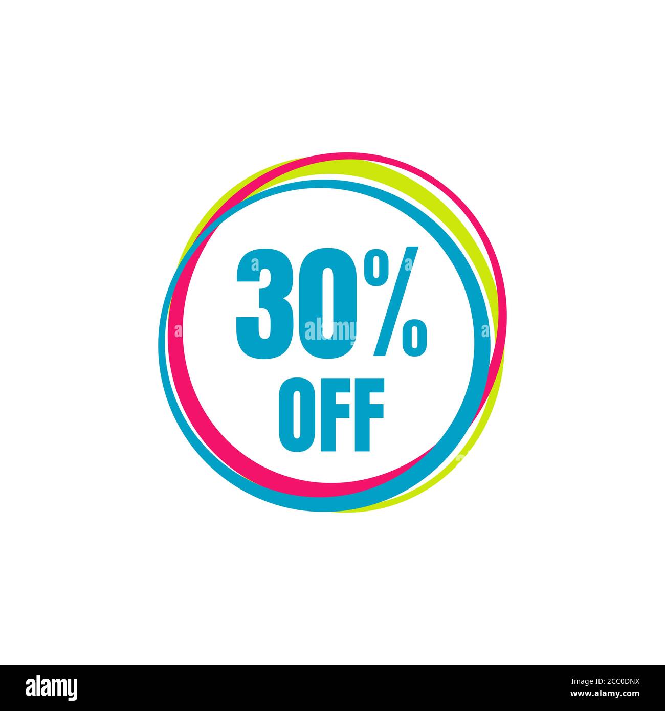 30 Off Sale 30 Percent Discount Marketing Promotional Poster Banner