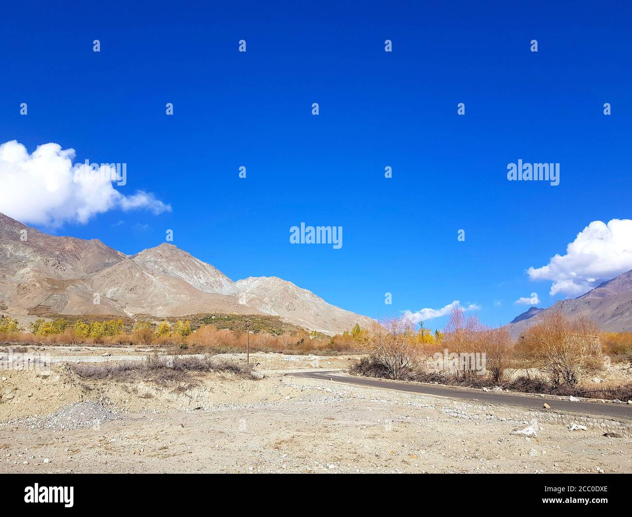Landscape nature huge beautiful hills of kargil. Kargil in India is ...