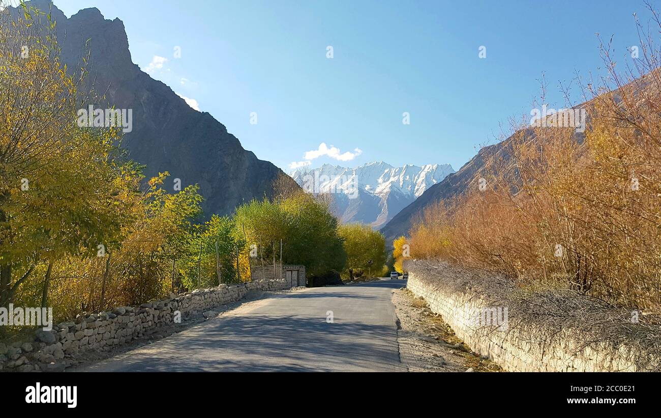 Landscape nature huge beautiful hills of kargil. Kargil in India is ...