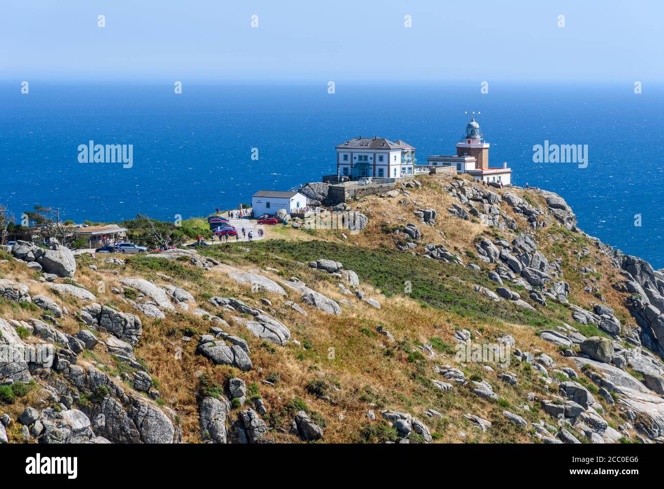 Finisterre, Spain - July 19, 2020: The Cape of Finisterre in Costa da ...
