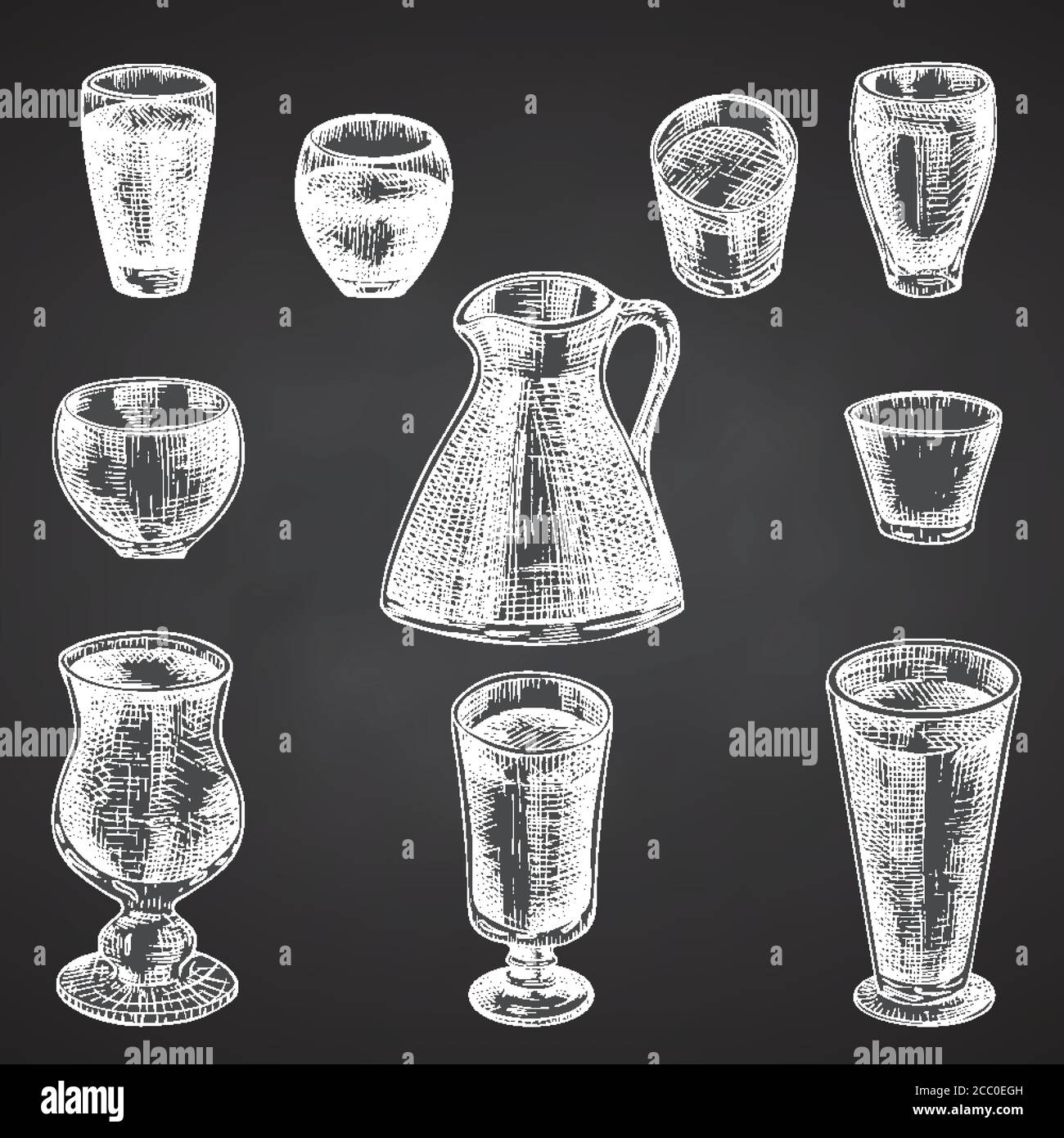 Chalkboard art cafe hi-res stock photography and images - Alamy