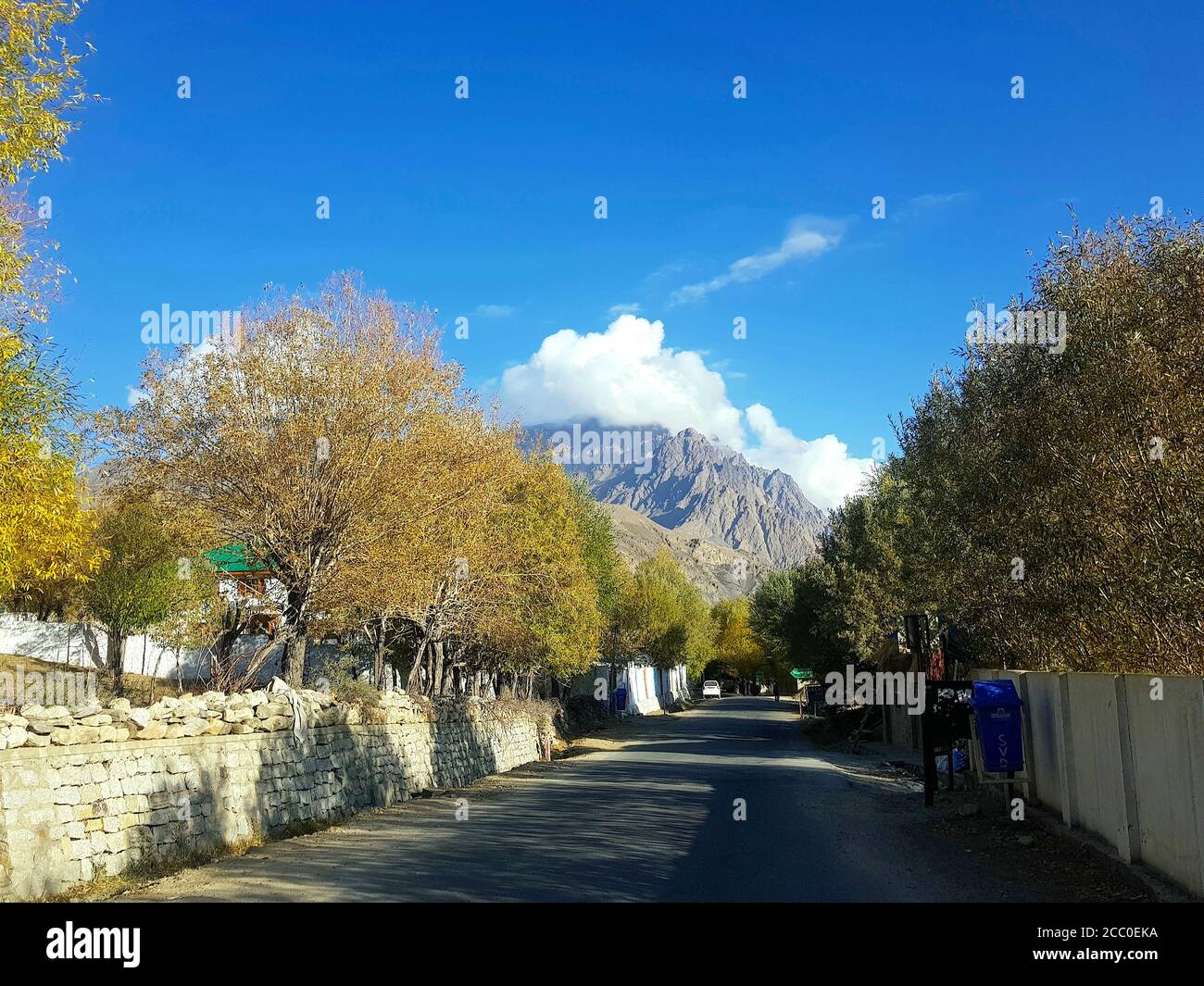 Landscape nature huge beautiful hills of kargil. Kargil in India is ...