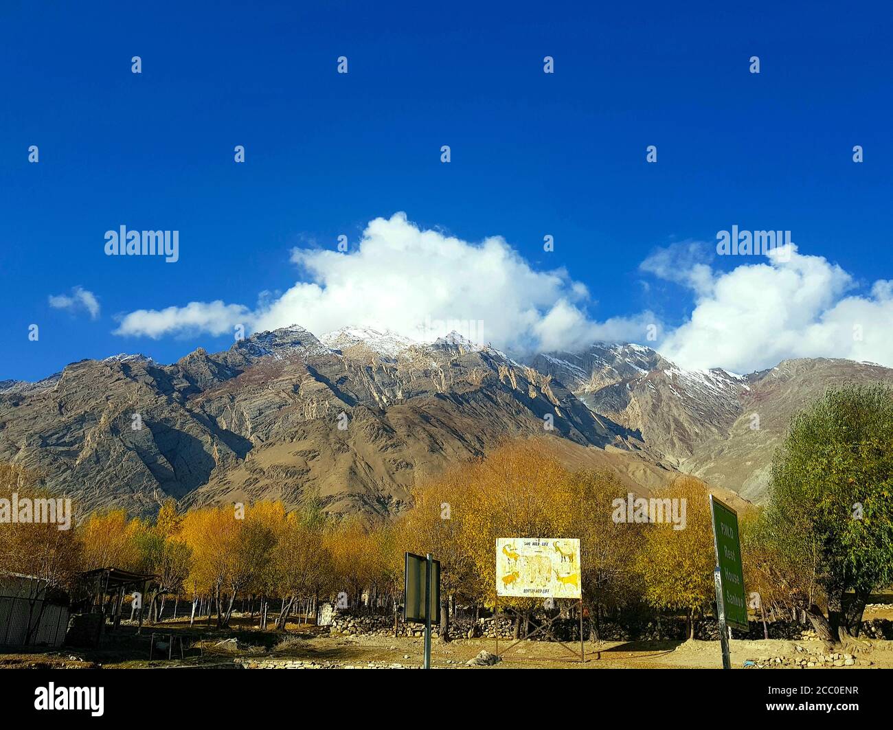 Landscape nature huge beautiful hills of kargil. Kargil in India is ...