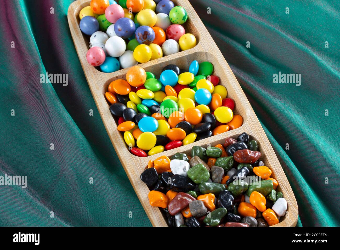 multicolor sugar coated chocolates background Stock Photo - Alamy