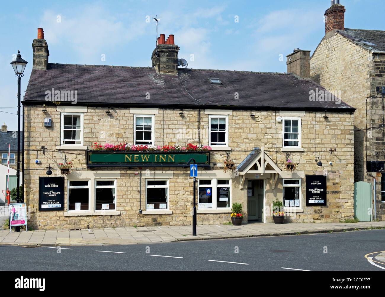 The New Inn, in Wetherby, West Yorkshire, England UK Stock Photo - Alamy