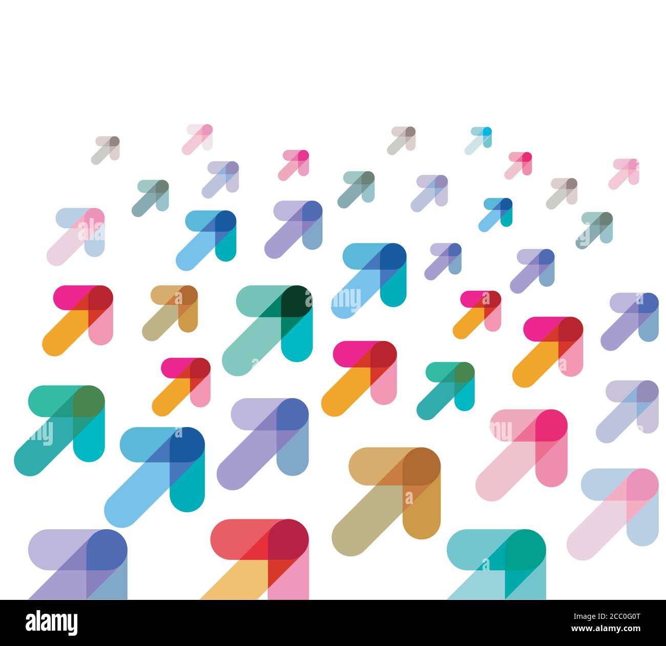 Direction ascend concept Vector illustration Stock Vector Image & Art ...