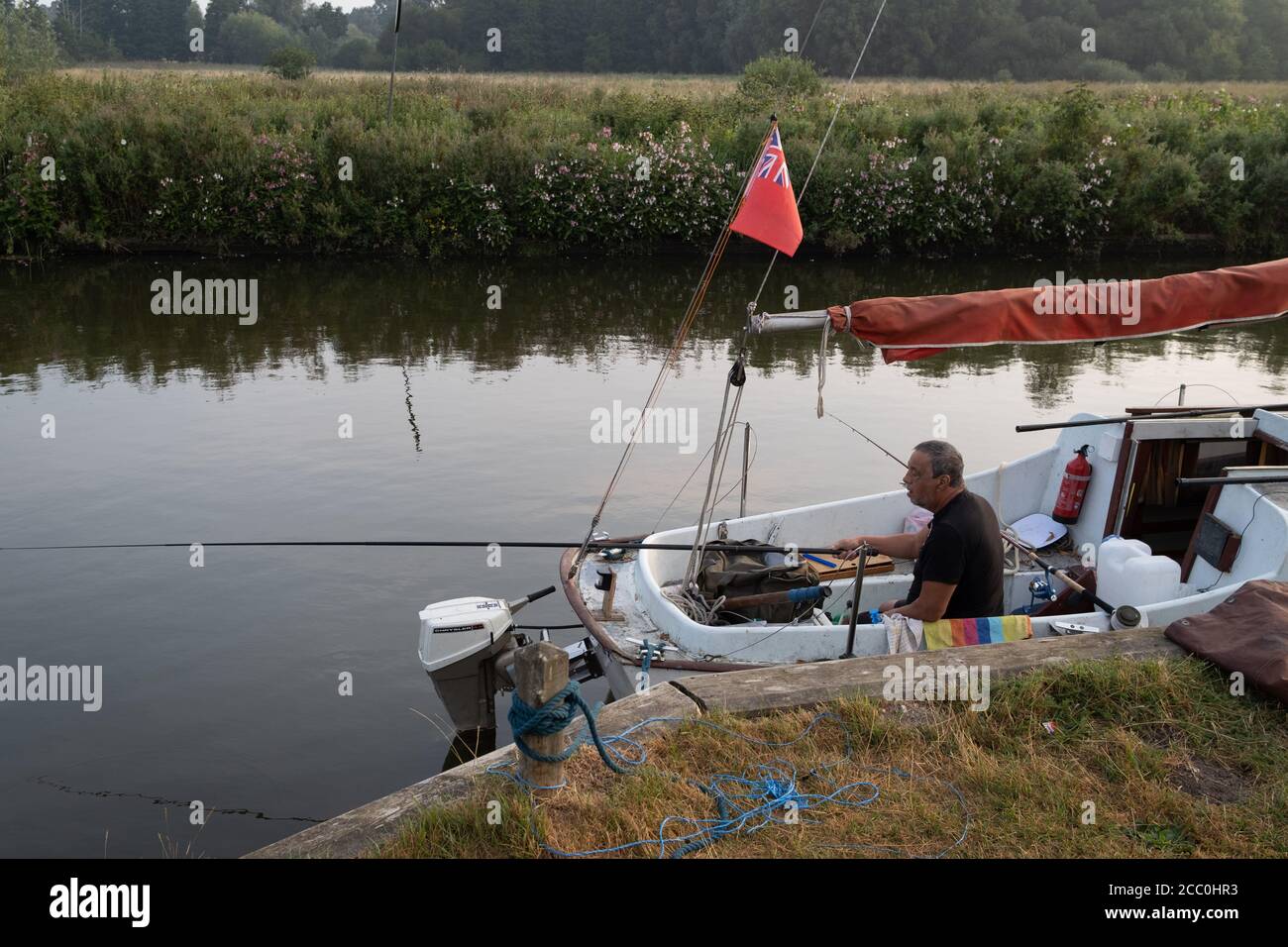 Norfolk broads fishing hi-res stock photography and images - Alamy